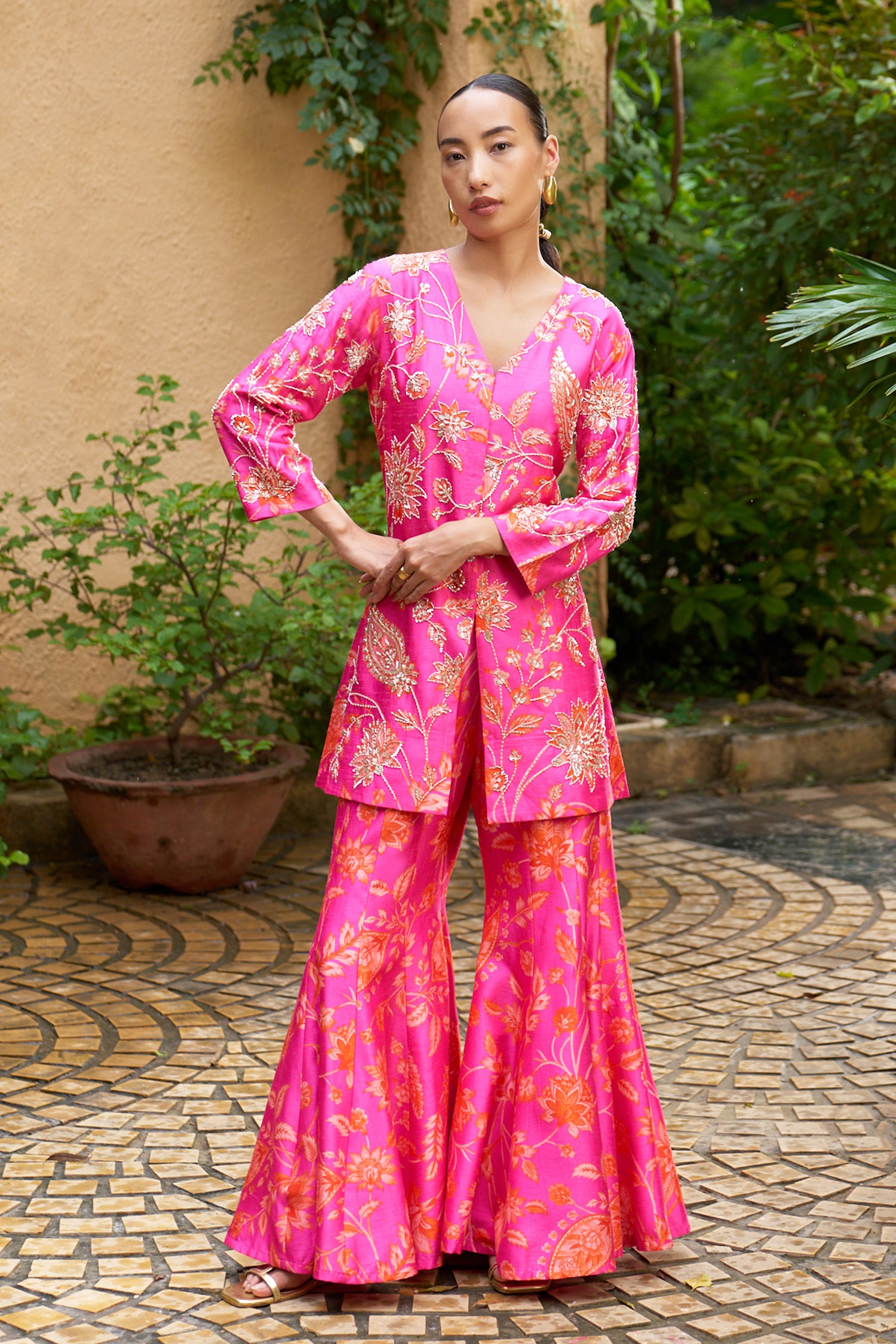 Lohri Outfits for Women – Festive Kurta, Sharara & Suit Sets | Archana Shah